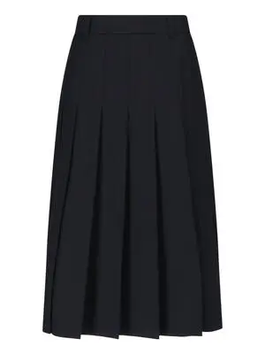 DUNST Polyester-rayon Skirt - Black