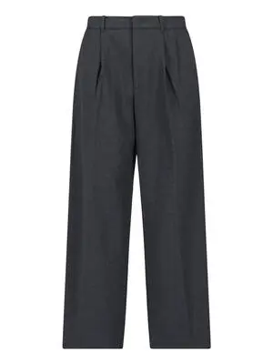 DUNST Dunst Charcoal Stretch Trousers Grey