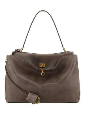 BALENCIAGA Balenciaga Mini Mud Leather Rodeo Handbag