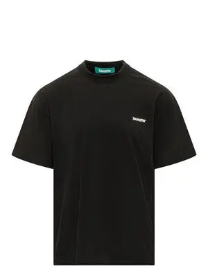 BARROW Bar-style Crewneck T-shirt - Nero