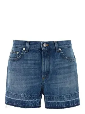 Givenchy Denim Mini Shorts - Blue