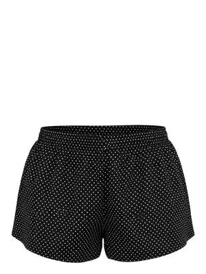 ATIYA LONDON Shorts Polka Dots - Black