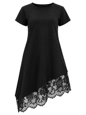 ATIYA LONDON Assymetric Dress Trim - Black