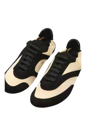 Christopher Esber Roadie Panelled Satin Low-top Sneakers - Neutrals