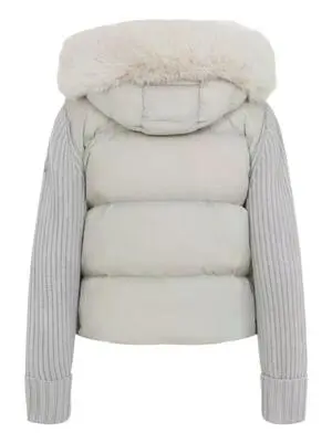 Moose Knuckles Fur-trim Panelled Jacket - Neutrals