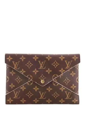 LOUIS VUITTON Kirigami Pochette Monogram Canvas Gm Pouch - Brown