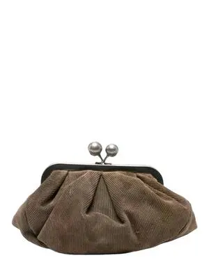 MAX MARA Pasticcino Corduroy-effect Clutch Bag