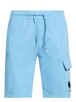 C.P. COMPANY C. P. Company Man Shorts & Bermuda Shorts Light Blue Size M Cotton Blue