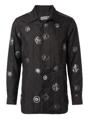 YOHJI YAMAMOTO POUR HOMME Man Jacket Black Size 3 Polyester