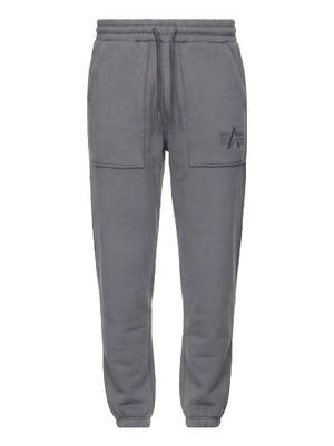 Alpha Industries Pants Size Cotton, Polyester - Grey