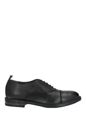 Moma Lace-up Shoes Burgundy Size Calfskin - Black