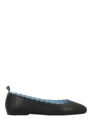VOILE BLANCHE Ballet Flats Light Size Leather - Black