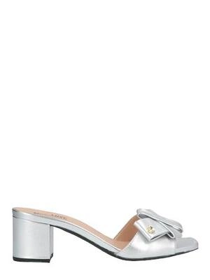 Moschino Sandals Size Leather - Silver