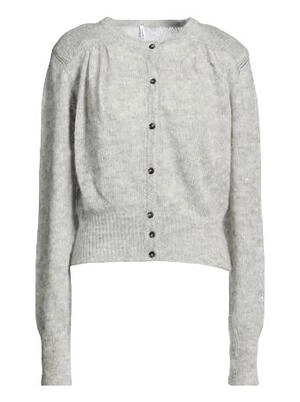 Liviana Conti Cardigan Size Mohair Wool, Polyamide, Wool, Metal - Grey