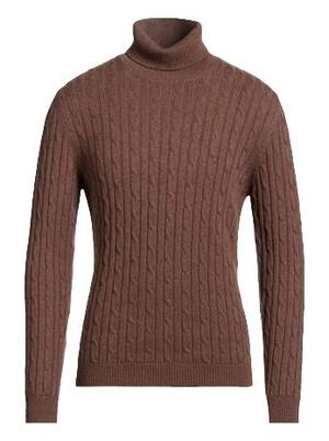 BELLWOOD Turtleneck Chocolate Size Cashmere - Brown
