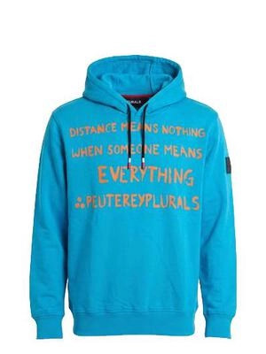 Peuterey Sweatshirt Azure Size Cotton - Blue