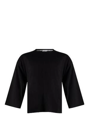 BERNA Woman T-shirt Black Size Onesize Cotton Black