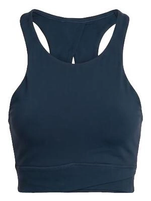 Nike One Twist Top Size Polyester, Elastane - Blue