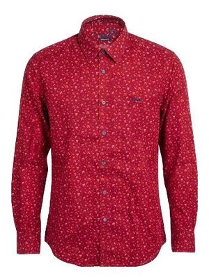 HARMONT & BLAINE Shirt Size Cotton - Red