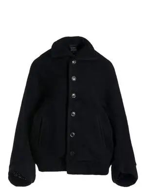 LIMI FEU Bouclé-knit Oversized Jacket
