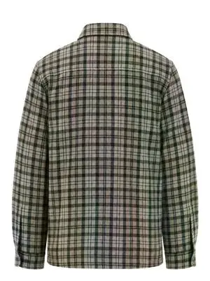 Woolrich Check-pattern Wool-blend Jacket Neutrals