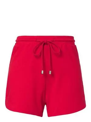 NORBA Julia Cotton Jersey Shorts - Red