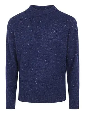 FILIPPO DE LAURENTIIS Round Neck Sweater - Blue