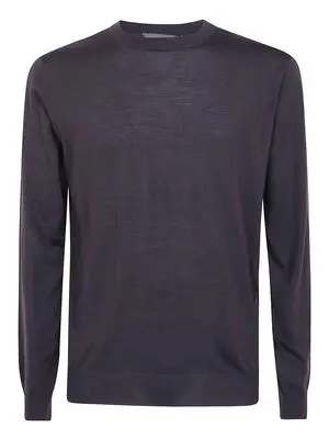 FILIPPO DE LAURENTIIS Round Neck Sweater - Gray