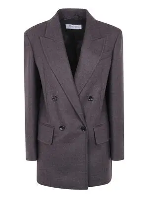 Max Mara Wool Jacket "mxs Pulvino - Gray