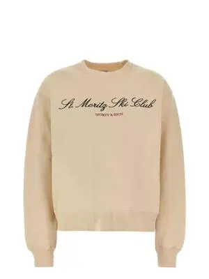 SPORTY & RICH St. Moritz Ski Club Logo-print Sweatshirt