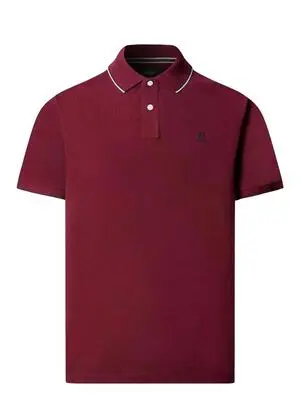HACKETT  Logo-embroidered Short-sleeve Polo Shirt - Red