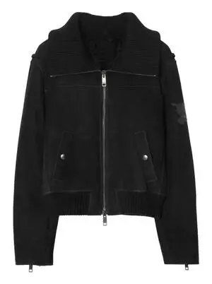 BURBERRY Suede Landport Jacket