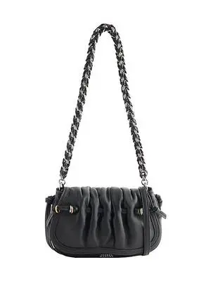 Isabel Marant Étoile Bolton Leather Shoulder Bag - Black