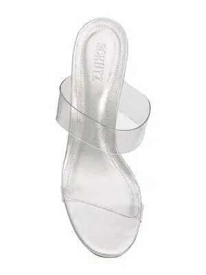 Schutz Ariella 100mm Stiletto Sandals - Transparen