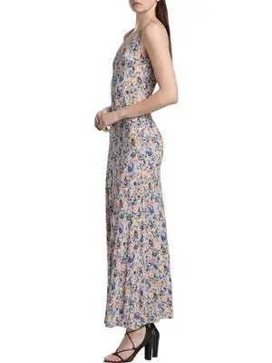 Ulla Johnson Yasna Floral Jersey Sleeveless Maxi Dress - Viola