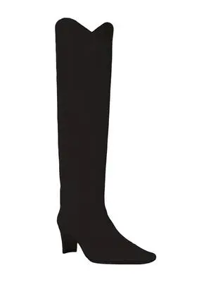 STAUD Western Suede Wally Boots