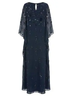 Mac Duggal Embellished Trapeze Dress - Midnight