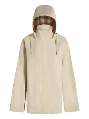 Varley Etta Short Hooded Rain Jacket - Birch