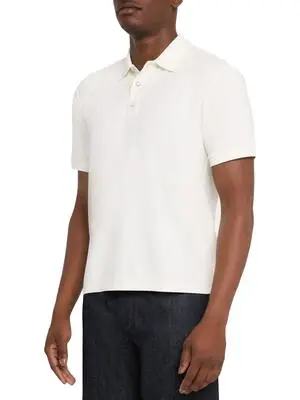 Rag & Bone Apos;s Slim Stretch Polo Shirt - Chalk