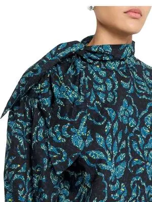 Ulla Johnson Pastel Long-sleeve Cotton Blouse - Midnight