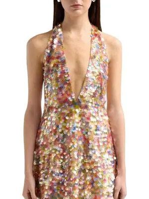 Retrofete Avigail Sequin Mini Dress - Multi
