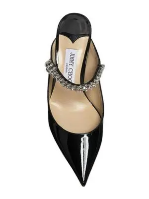 JIMMY CHOO 65mm Bing Embellished Patent Leather Pumps