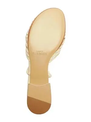 ALEXANDRE BIRMAN Lilian Leather Flat Sandals