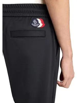 Moncler Apos;s Technical Jersey Sweatpants - Greyish Navy
