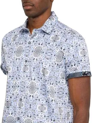 Robert Graham Apos;s Amagansett Satin Short-sleeve Shirt - Multi