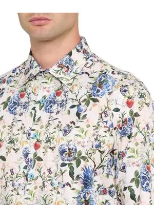 Robert Graham Apos;s Briarcliff Cotton Stretch Floral Sport Shirt - Multi