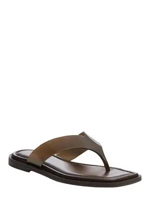 Rag & Bone Gracie Jelly Flat Thong Sandals Java