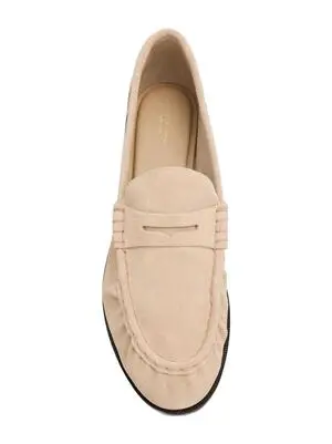 Rag & Bone Lexi Suede Penny Loafers - Irish Crea