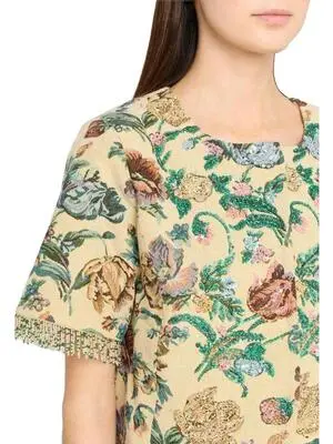 Kobi Halperin Carson Floral Cotton-blend Jacket - Multi