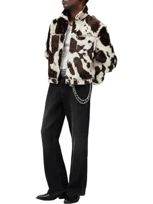 REPRESENT Apos;s Cowhide Leather Trucker Jacket - Multi